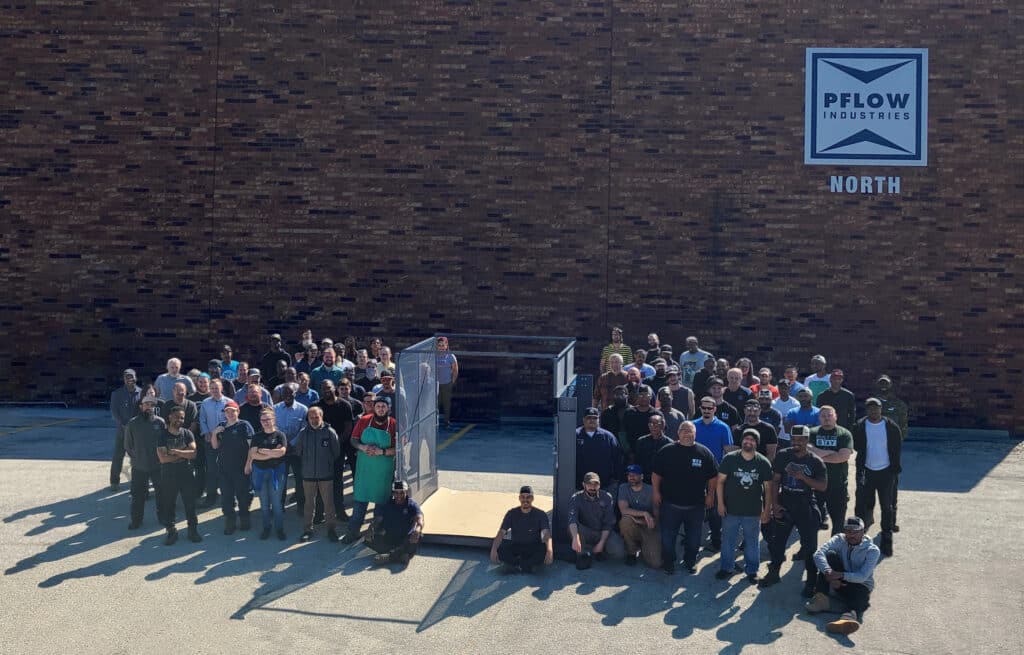 PFlow Industries Newsroom - Info on Vertical Conveyor Lifts